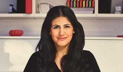 Golnaz bytte mål mot mening